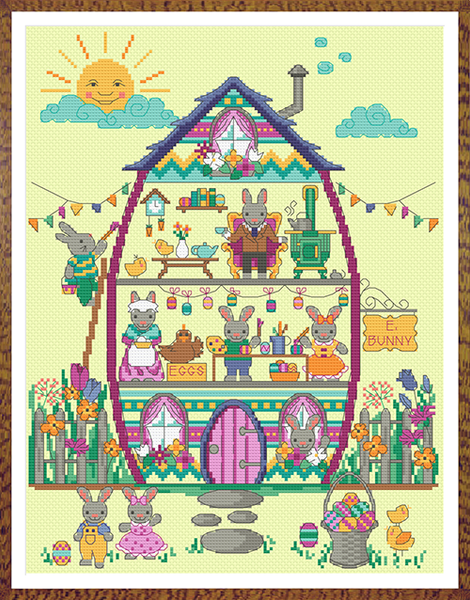 Tiny Modernist - Easter Bunny House Part 4 (4 of 4) – Down Sunshine Lane
