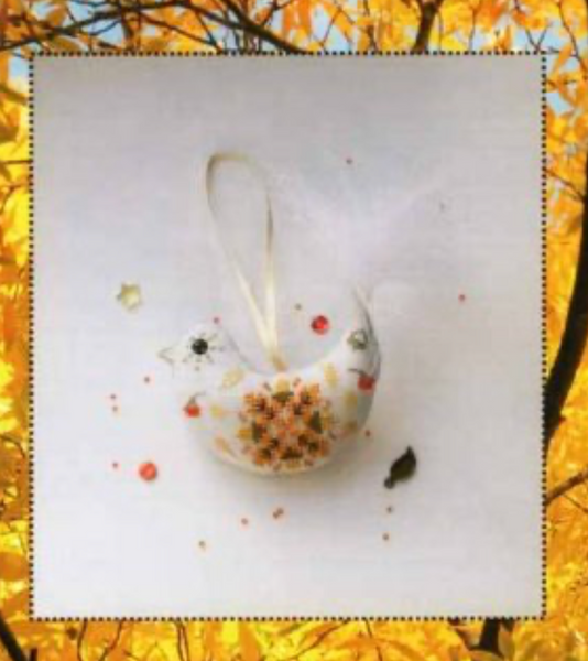 Cotton Pixels LTP ~ 3D Autumn Bird – Down Sunshine Lane