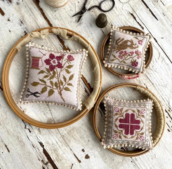 Stacy Nash Primitives ~ A Walk Through the Garden Pinkeep Stack – Down ...