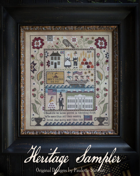Plum Street Samplers ~ Heritage Sampler – Down Sunshine Lane
